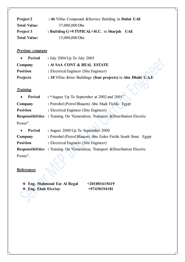 Mohamed rabee cv | DOCX