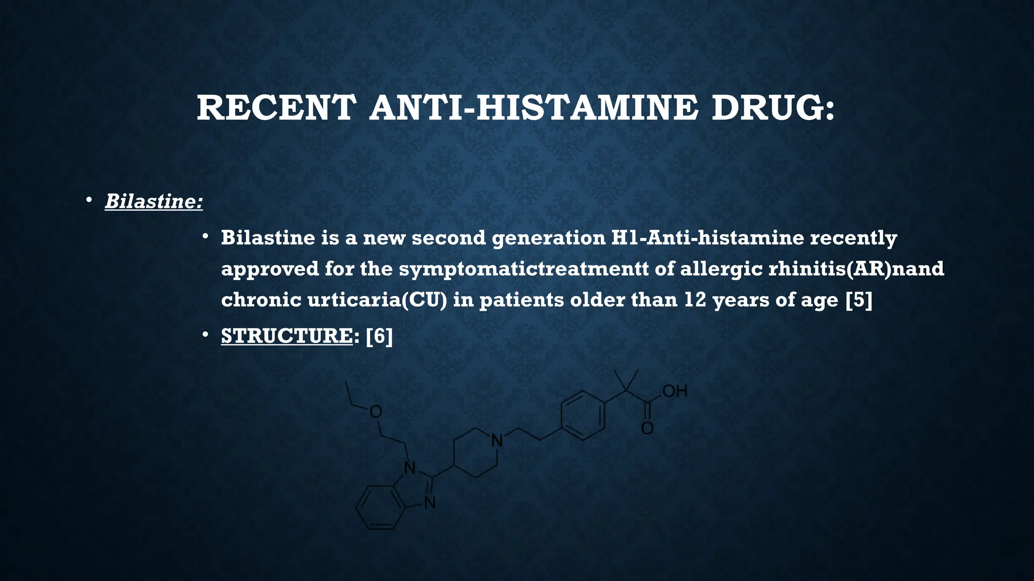 "Comprehensive Review of Anti-Histamines: Mechanisms, Applications, and ...