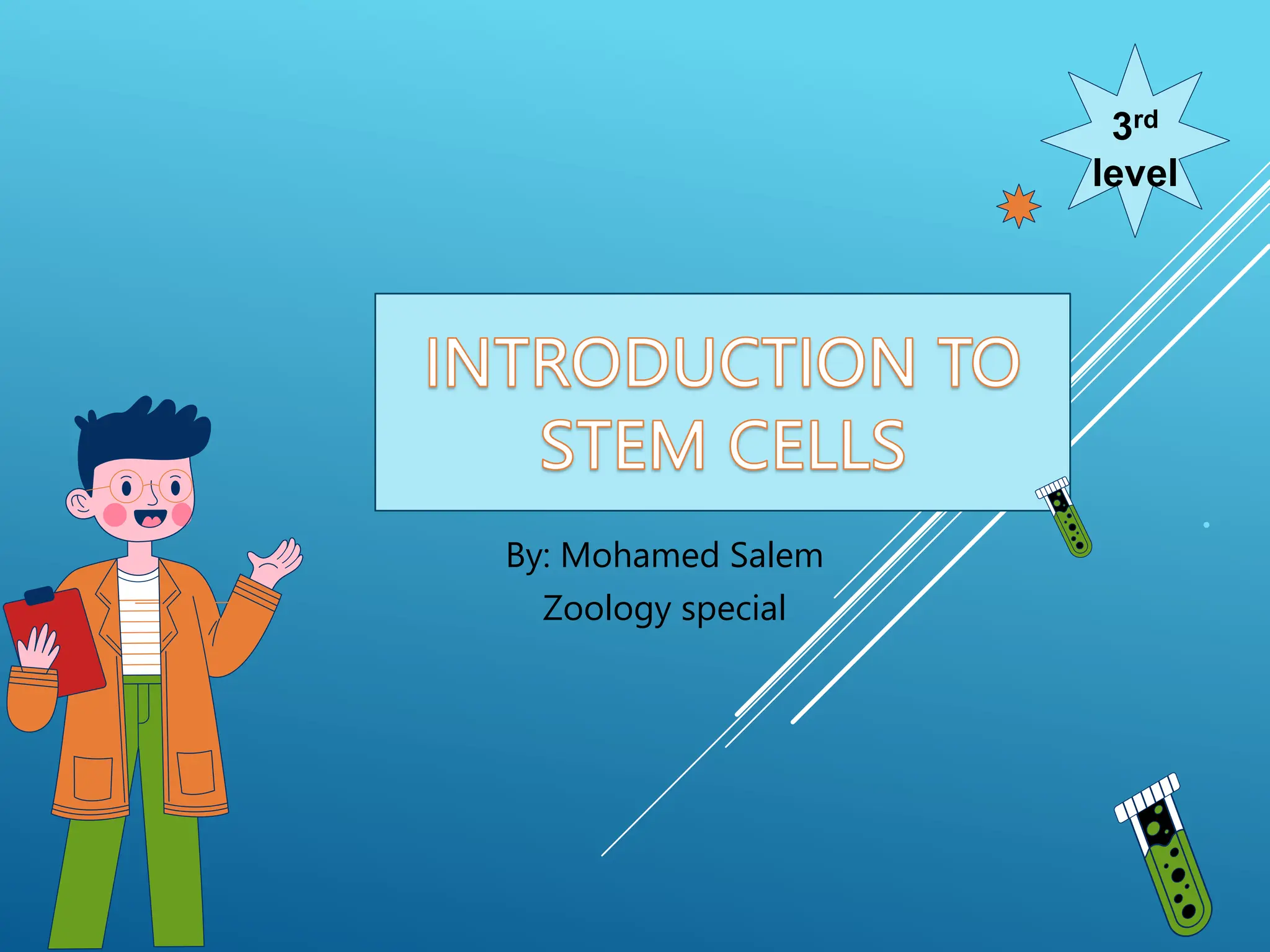 Stem cell introduction By; Dr. Mohamed Salem | PPT