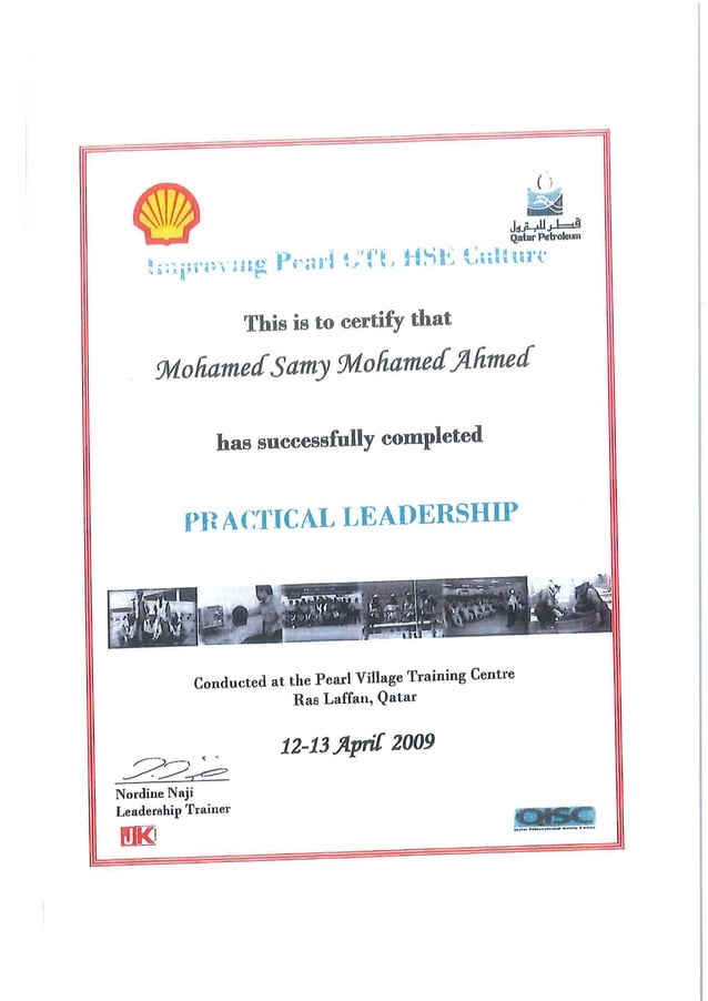 Mohamed samy cv with experience certificates | PDF