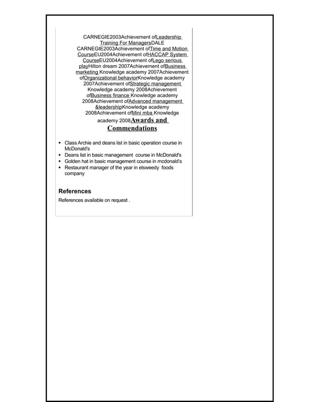 Mohamed Sayed C.V. | PDF