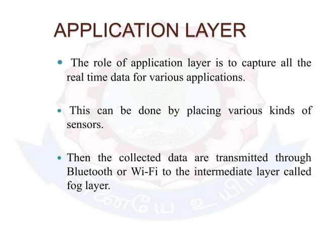 An Intelligent Architectural Framework For Fog Computing Supported Iot Applications Ppt