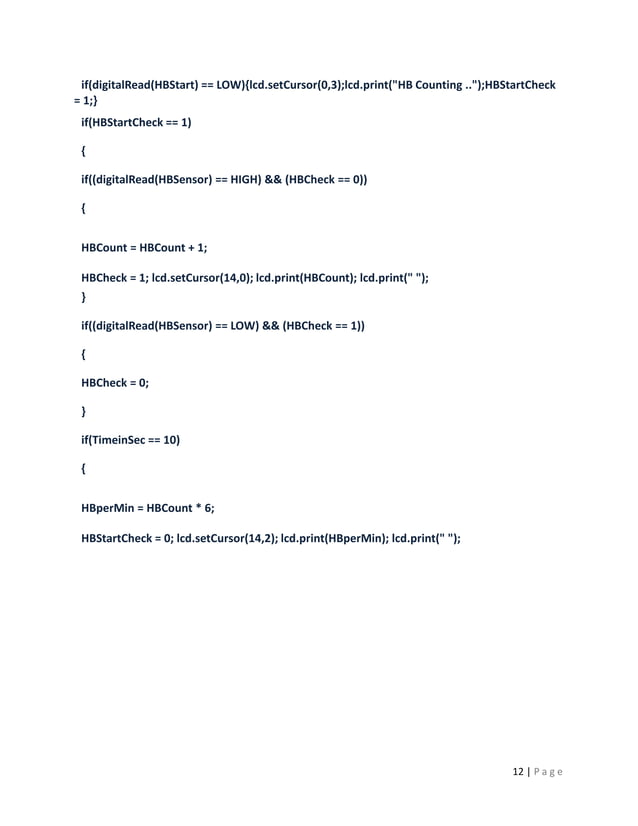 ARDUINO BASED HEART BEAT MONITORING SYSTEM | PPTX