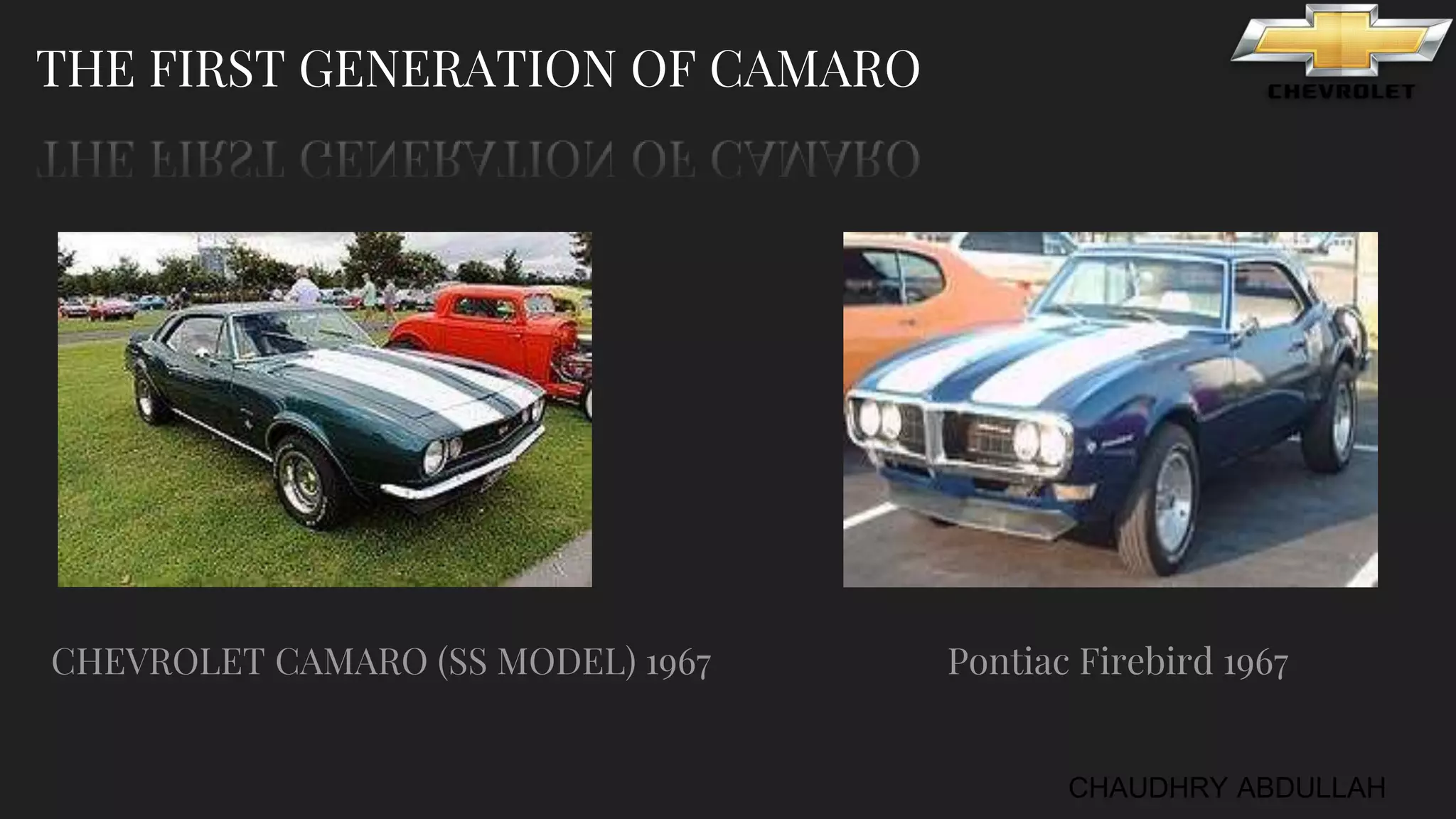 MOHAMMAD ABDULLAH CHAUDHRY - Camaro .pptx