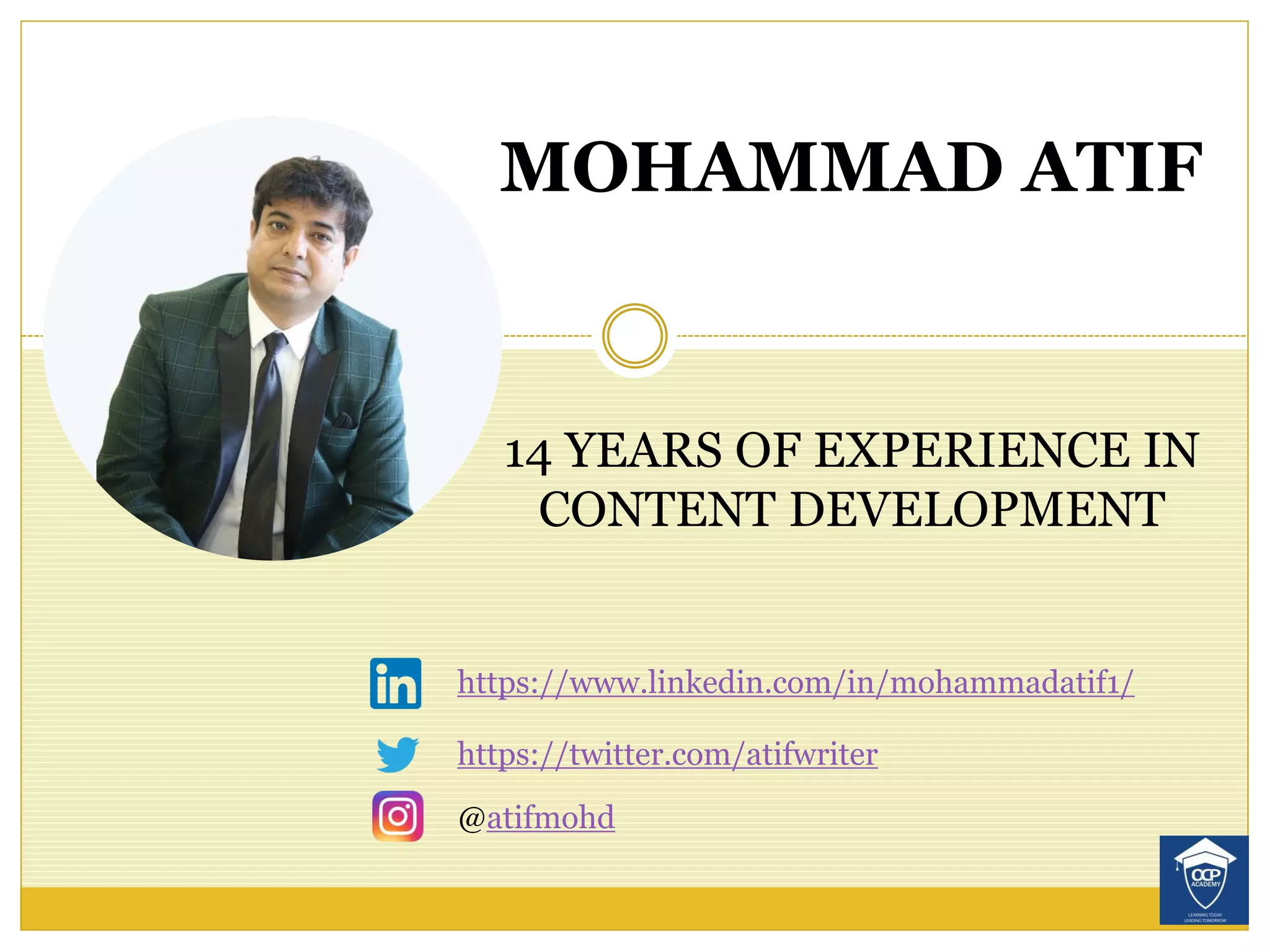 Mohammad Atif -Content Marketing PPT.pdf