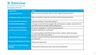Defining and Designing a Coherent Case Study Protocol | PPT