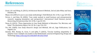 Defining and Designing a Coherent Case Study Protocol | PPT