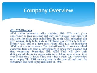 Government Banks in Bangladesh: Study on Janata Bank Ltd. | PPTX