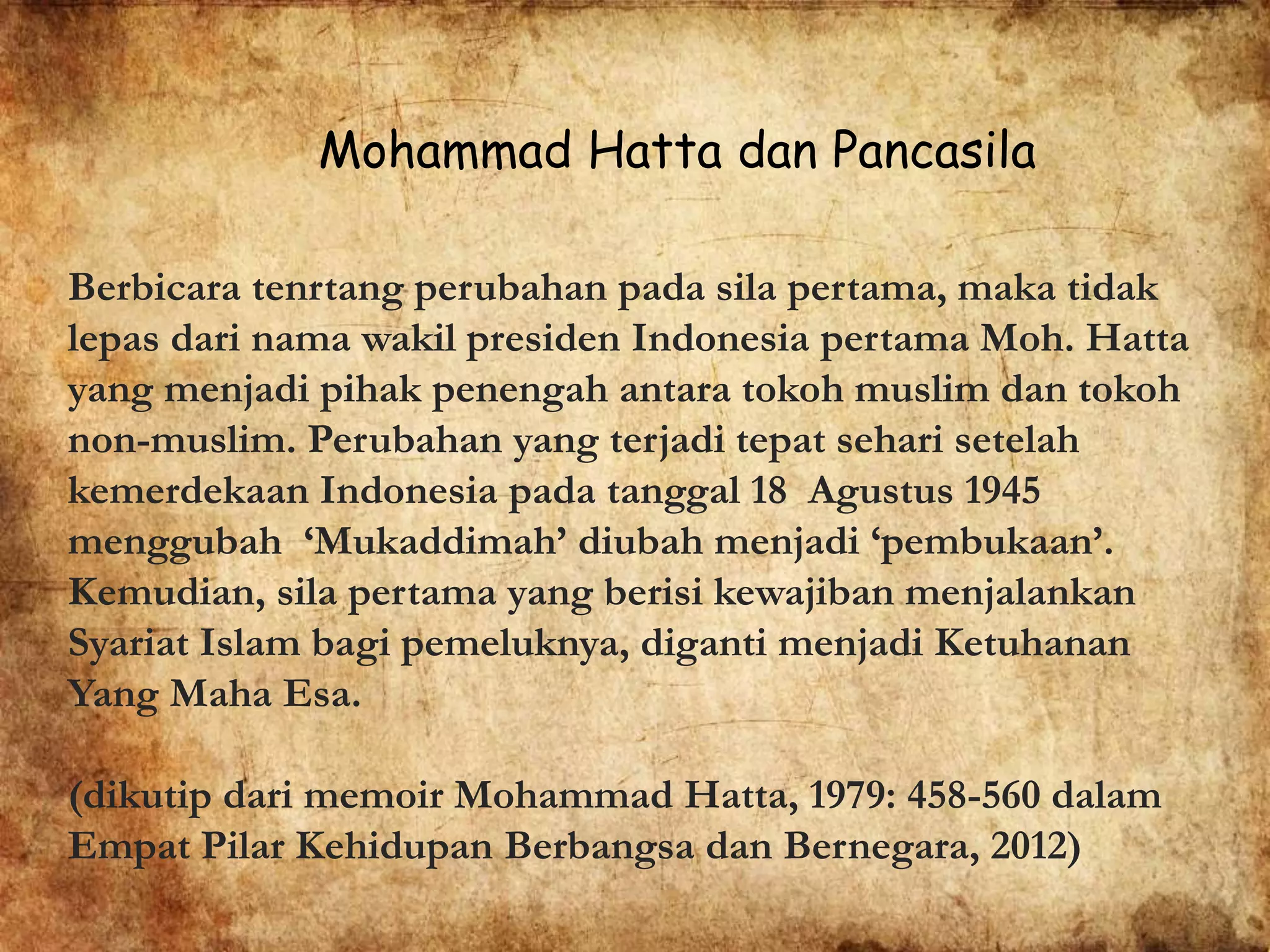 Mohammad hatta | PPTX