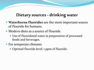 fluoride in dentist | PPTX