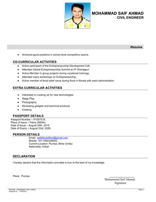 RESUME | PDF