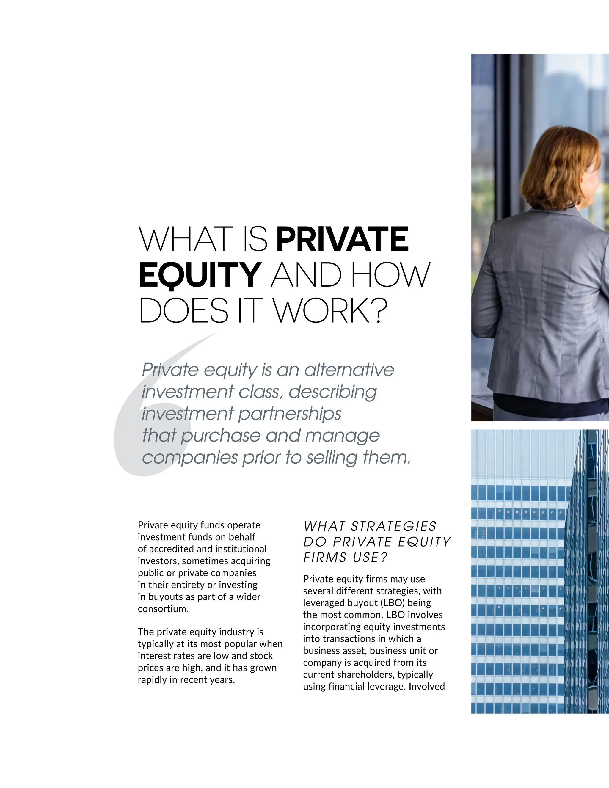 What Is Private Equity and How Does it Work? | PDF