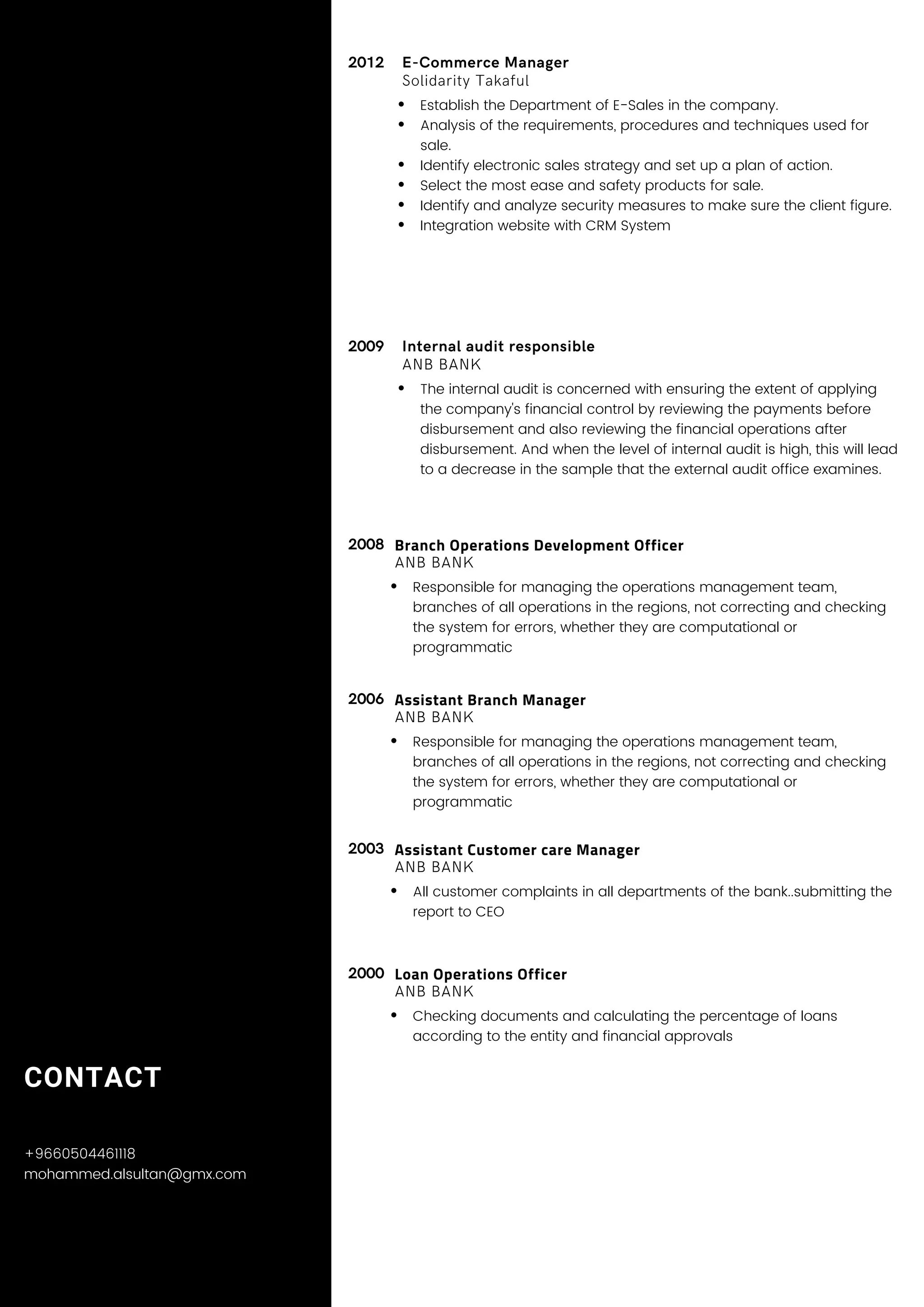 Mohammed alsultan cv2020 | PDF