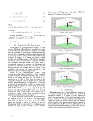 Kinematics Modeling of a 4-DOF Robotic Arm | PDF