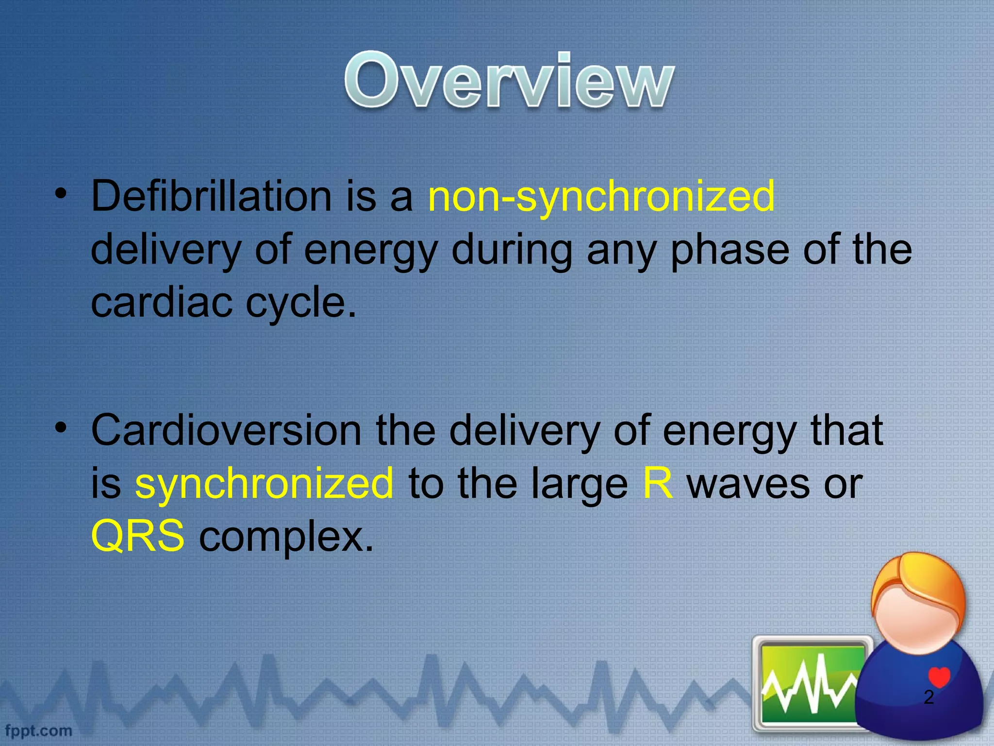 defibrillation and cardioversion | PPT
