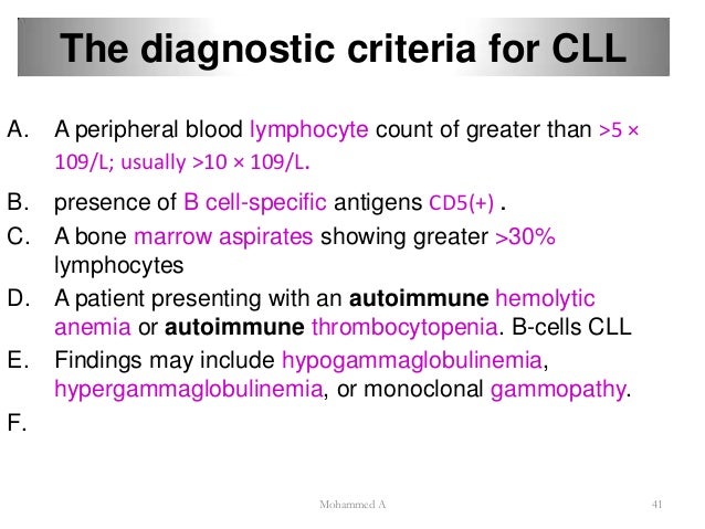 chronic leukemia