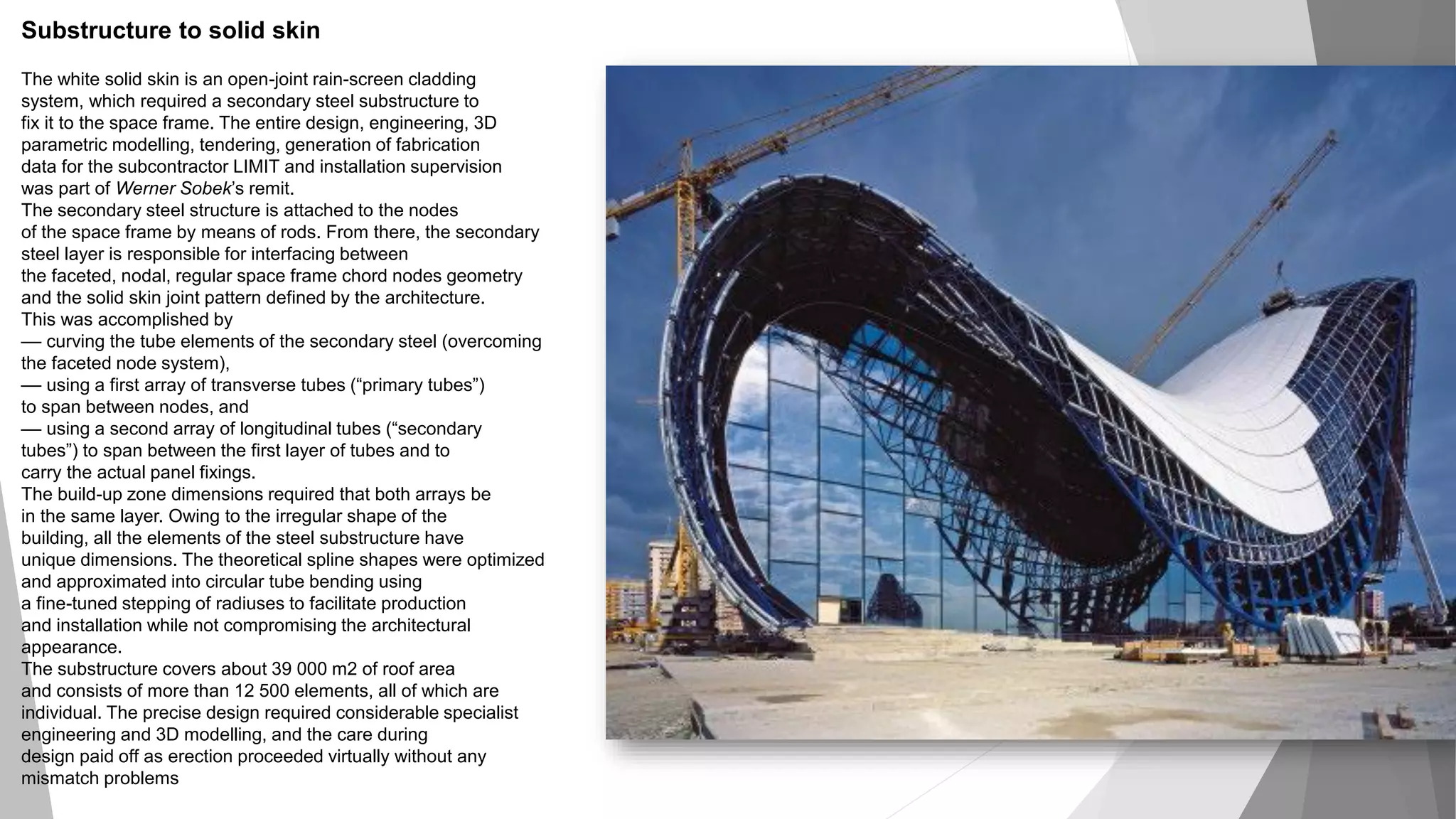 HEYDER ALIVEY CULTURE CENTER - STRUCTURE ANALYSIS | PDF