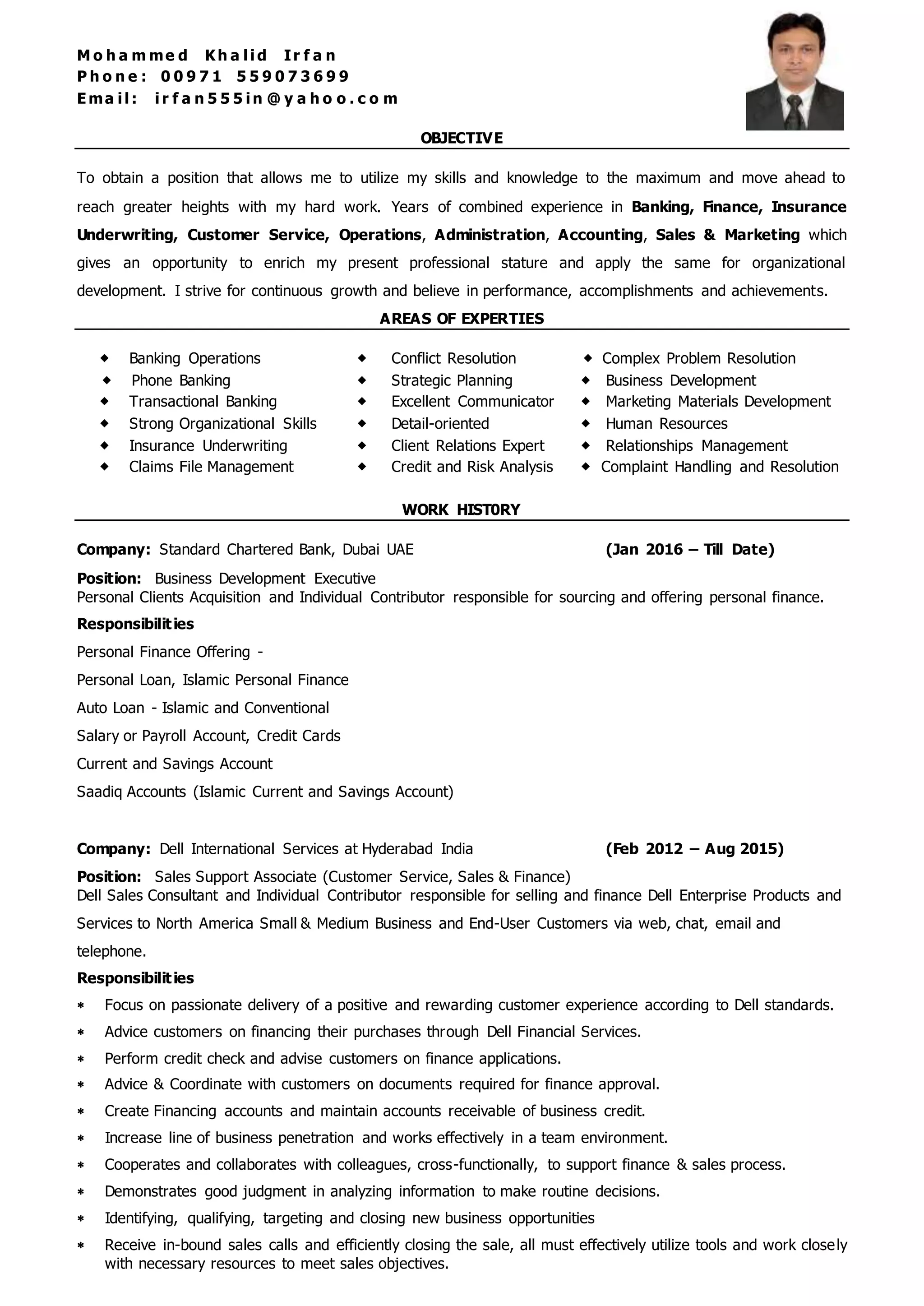 Mohammed Irfan cv | DOCX