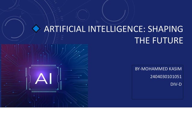 ARTIFICIAL intelligence ............,.... | PDF