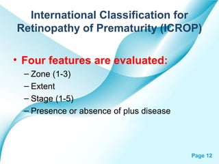retinopathy of prematurity | PPT