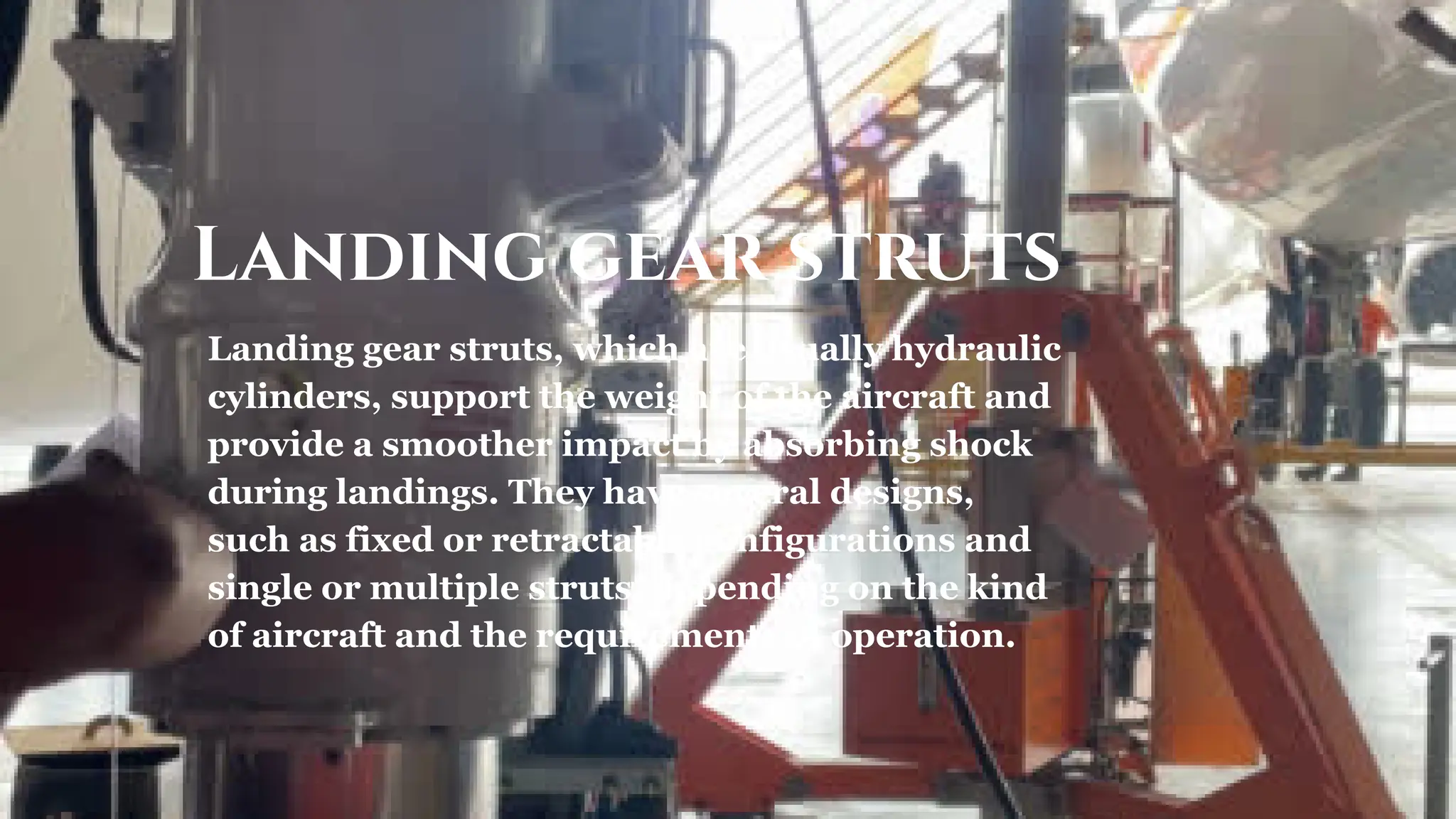 landing gear actuator presentation.pdf file | PDF