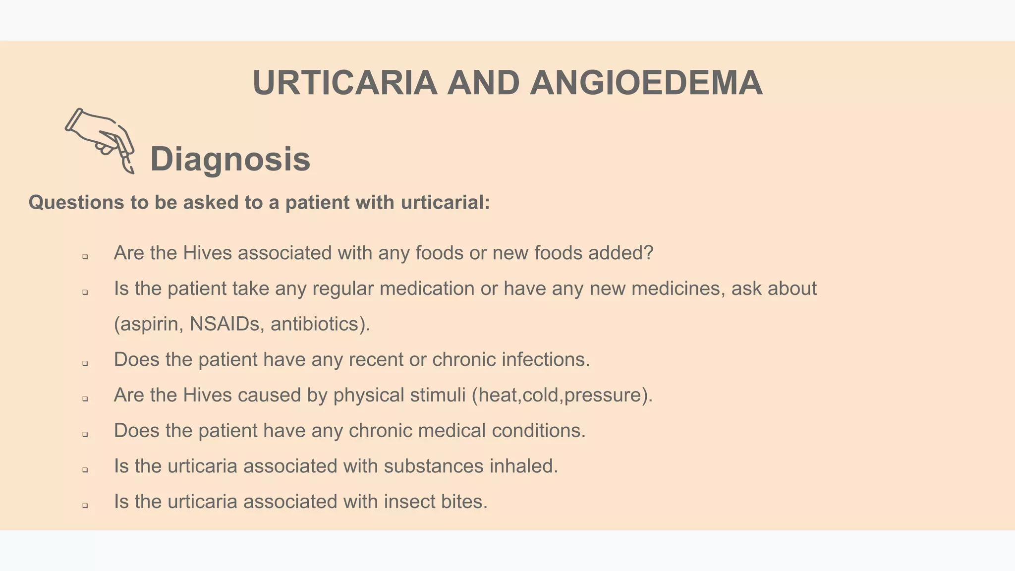 Urticaria | PPTX
