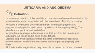 Urticaria | PPTX