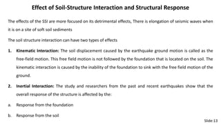The Finite Element Analysis for Dynamic Soil-Structure Interaction with ABAQUS/Explicit | PPTX