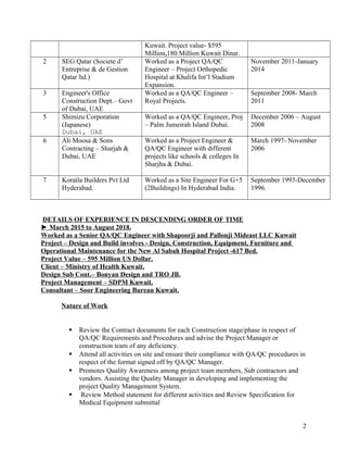 Mohammed Yousuf cv | DOC