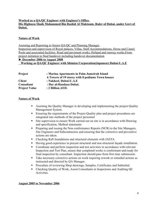 Mohammed Yousuf cv | DOC