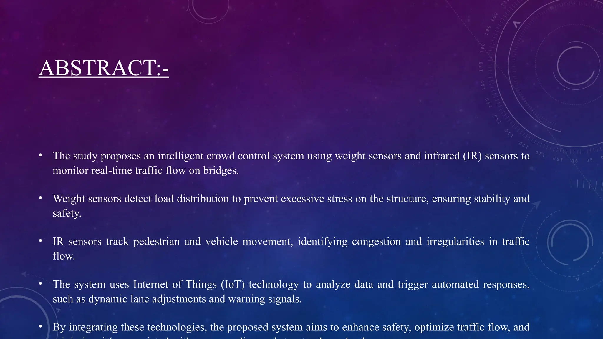 Smart crowd monitoring and control system | PPTX