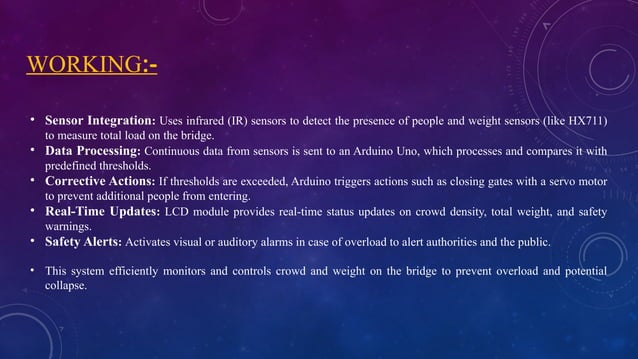 Smart crowd monitoring and control system | PPTX