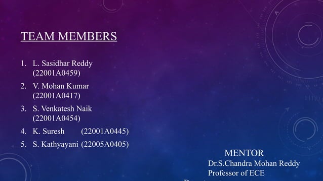 Smart crowd monitoring and control system | PPTX