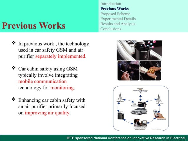 MOHANA. GSM car cabin system using gsm kit.pptx