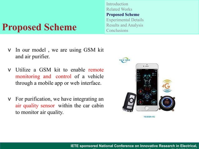 MOHANA. GSM car cabin system using gsm kit.pptx