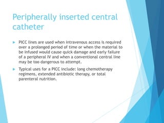 Intravenous Medications Administration | PPTX