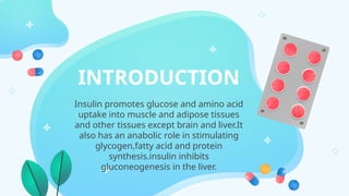 uses of insulin pharmacology.pptx.pptx.. | PPTX
