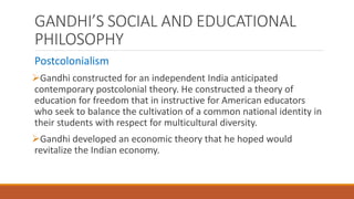 Mohandas Gandhi, Father of Indian Independence.pptx