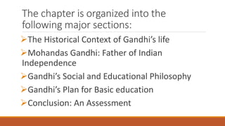 Mohandas Gandhi, Father of Indian Independence.pptx