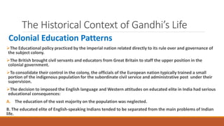 Mohandas Gandhi, Father of Indian Independence.pptx