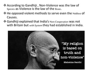 Mohandas karamchand gandhi | PPTX