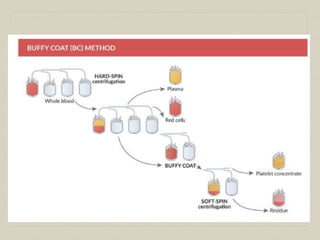 Buffy Coat Method of Component Preparation | PPTX