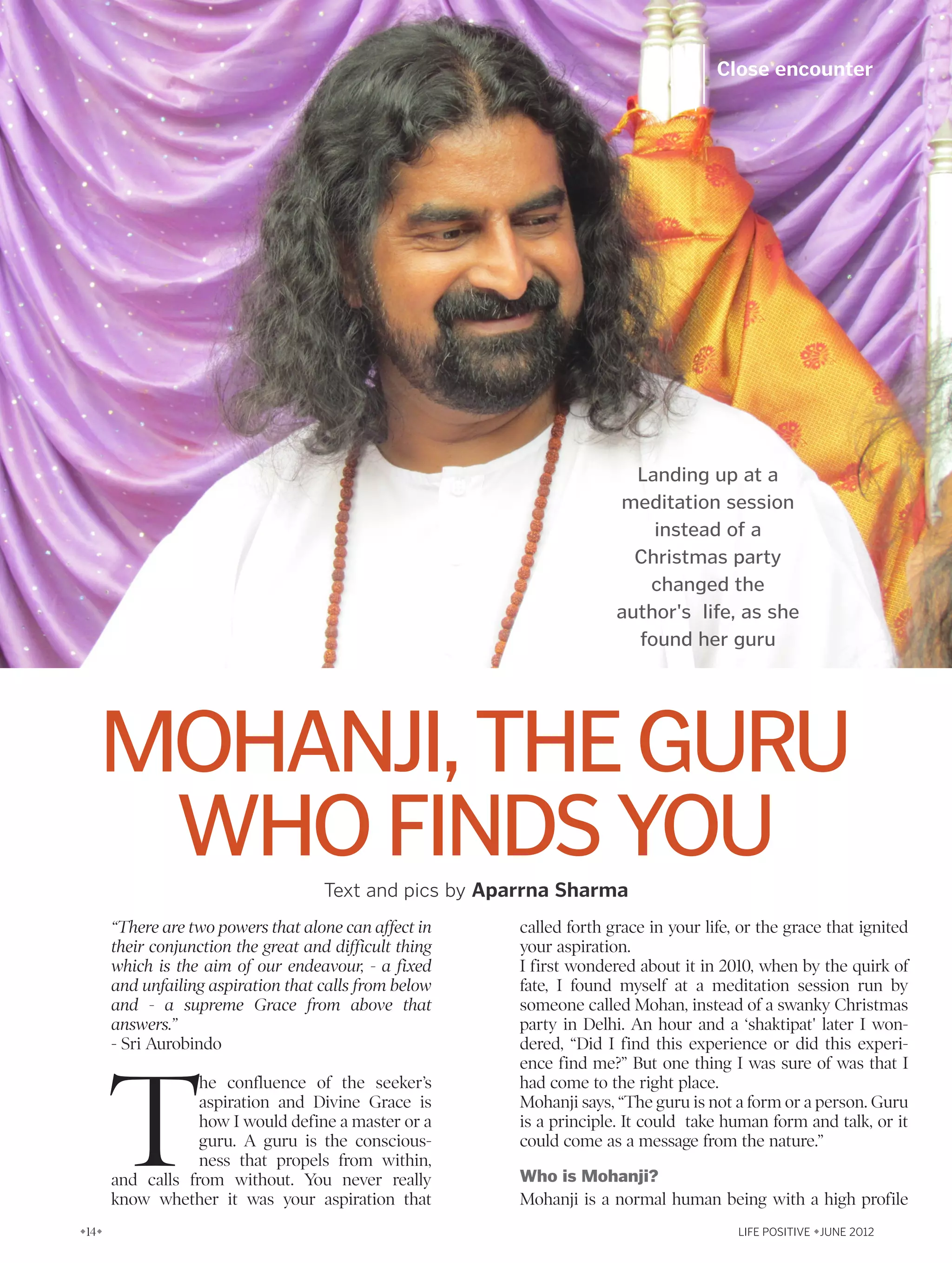 Mohanji, the Guru Who Finds You! | PDF | Hinduism | Religion & Spirituality