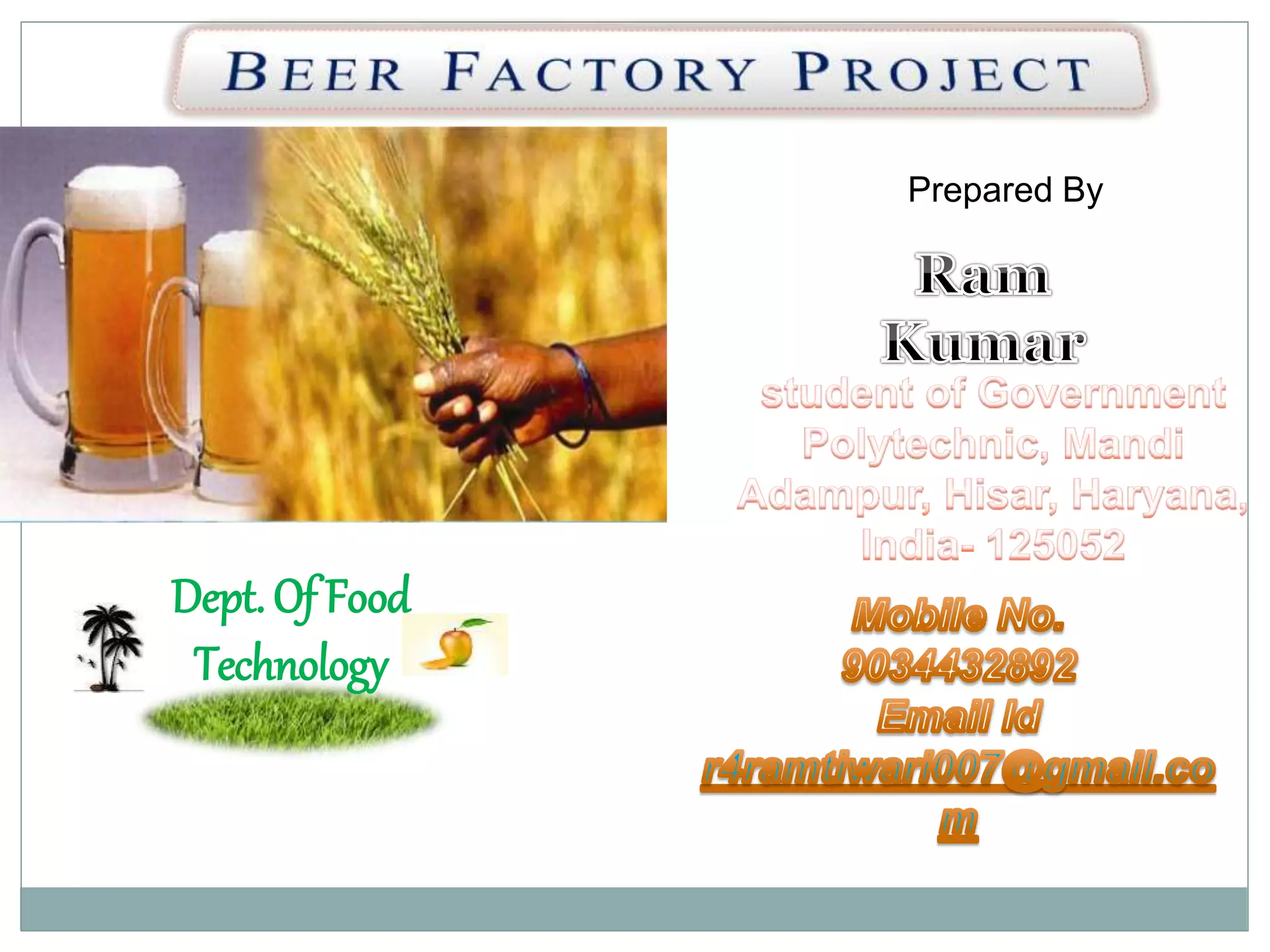 Mohan meakin pvt ltd | PPTX