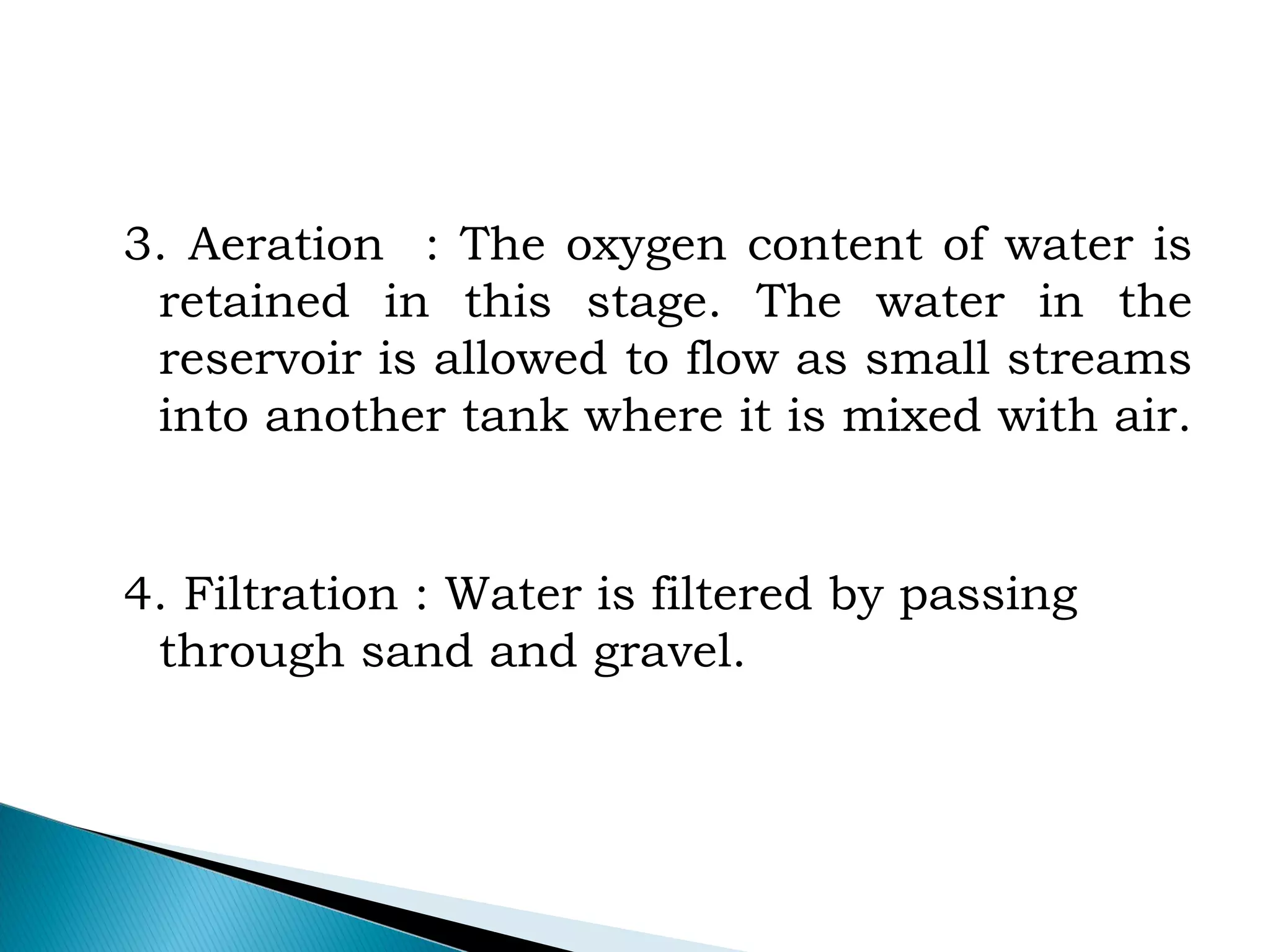 Different stages of purification in water | PPT