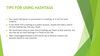 ROLE OF HASHTAGS IN TWITTER | PDF