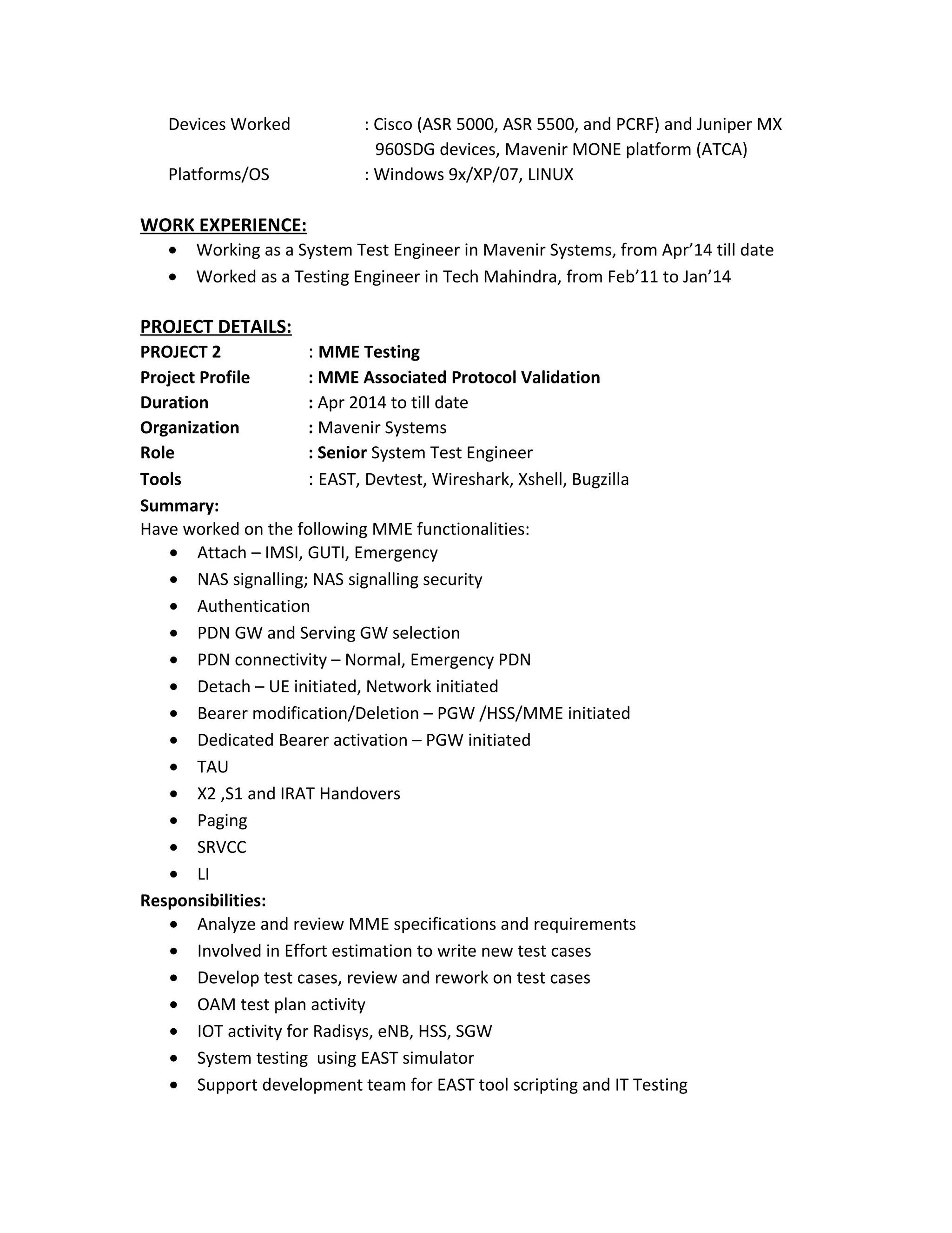 Mohan r resume | DOC