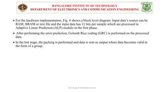 ECG compression in vlsi | PPTX
