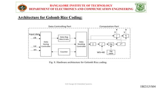 ECG compression in vlsi | PPTX