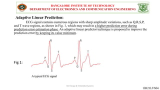 ECG compression in vlsi | PPTX